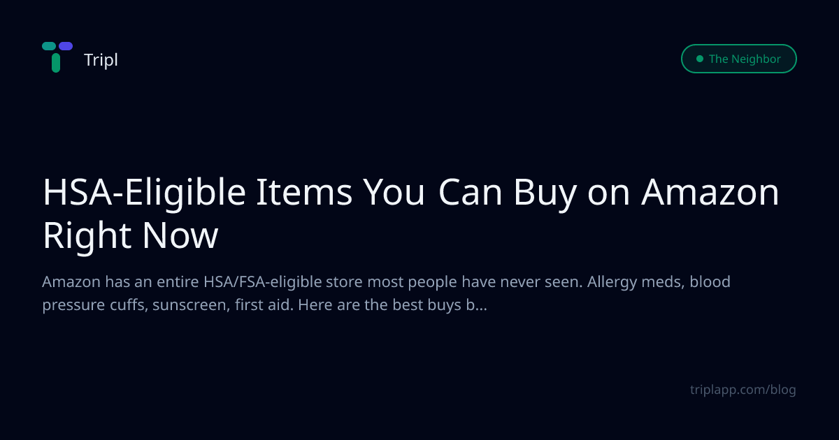 HSA-Eligible Items You Can Buy on Amazon Right Now