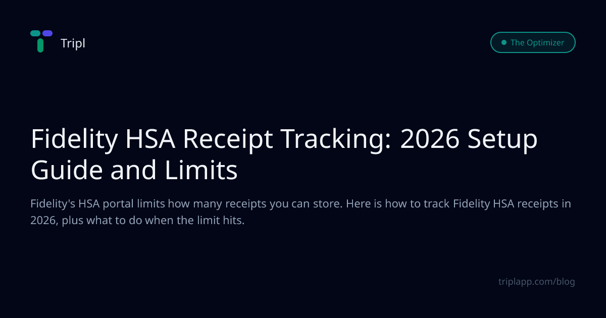 Fidelity HSA Receipt Tracking: 2026 Setup Guide and Limits